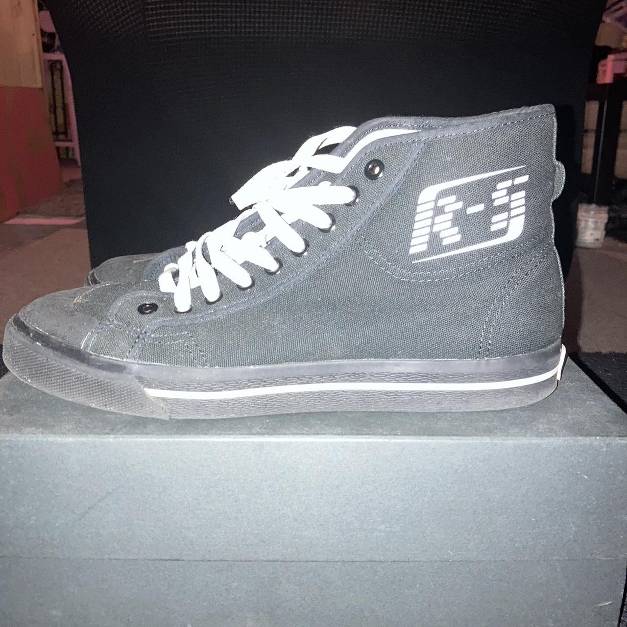 Adidas x Raf Simmons Matrix Spirit High Top Sneaker... - Depop