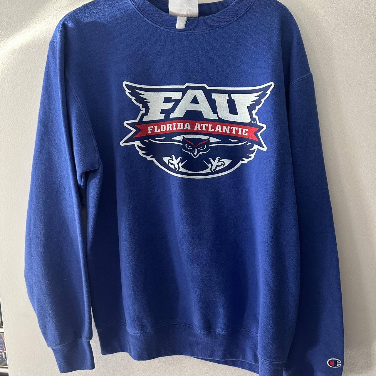 florida atlantic fau owls sweatshirt. comfy and... - Depop