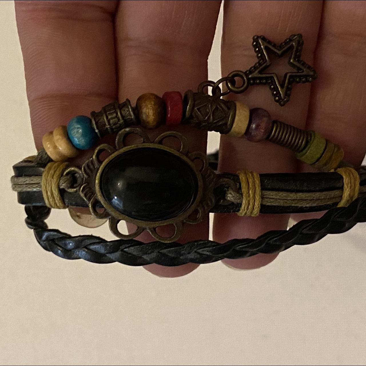 3 Layer Hippie Boho Bracelet #boho #hippie... - Depop