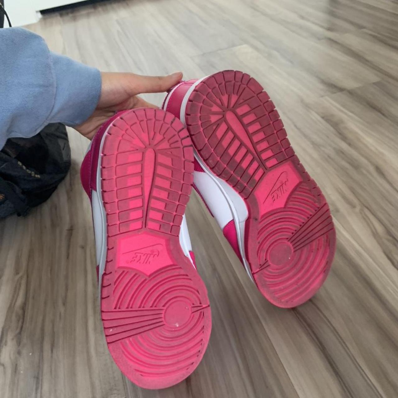 Nike Dunk High in ‘Prink Prime’ only worn once so... - Depop