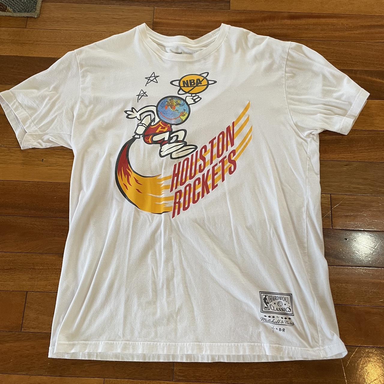 Travis Scott astroworld x Houston rockets Tshirt,... - Depop