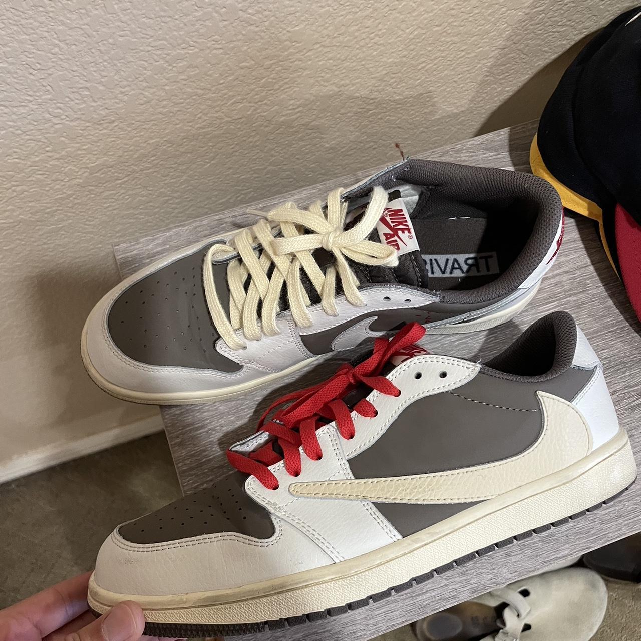 Travis Scott lows, good condition Don’t fit no... - Depop