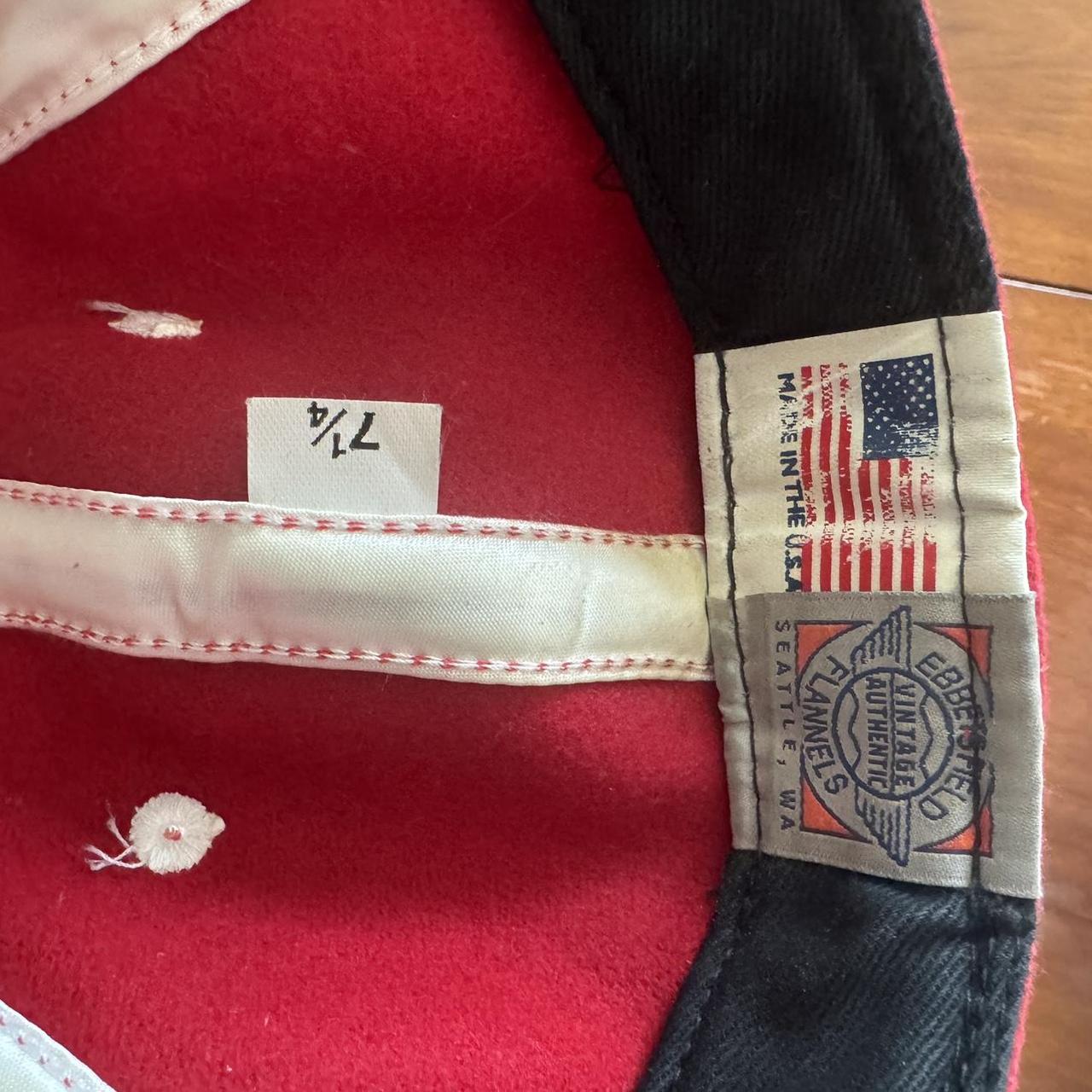 Vintage Ebbets field flannels Raniers hat. size 7 1/4. - Depop