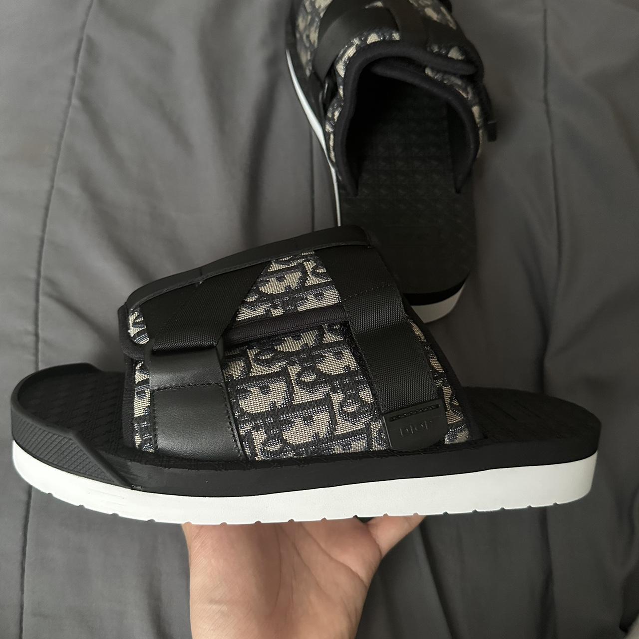 Dior Alpha Sandals Oblique Slide Size 9.5 Men’s.... - Depop