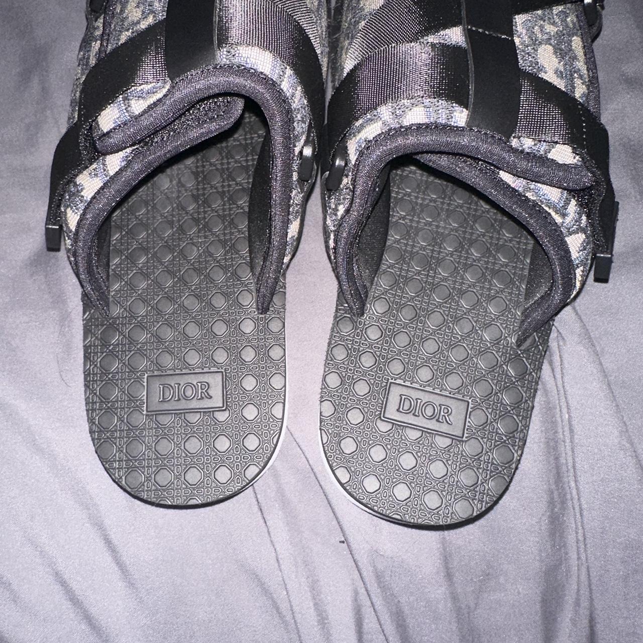 Dior Alpha Sandals Oblique Slide Size 9.5 Men’s.... - Depop