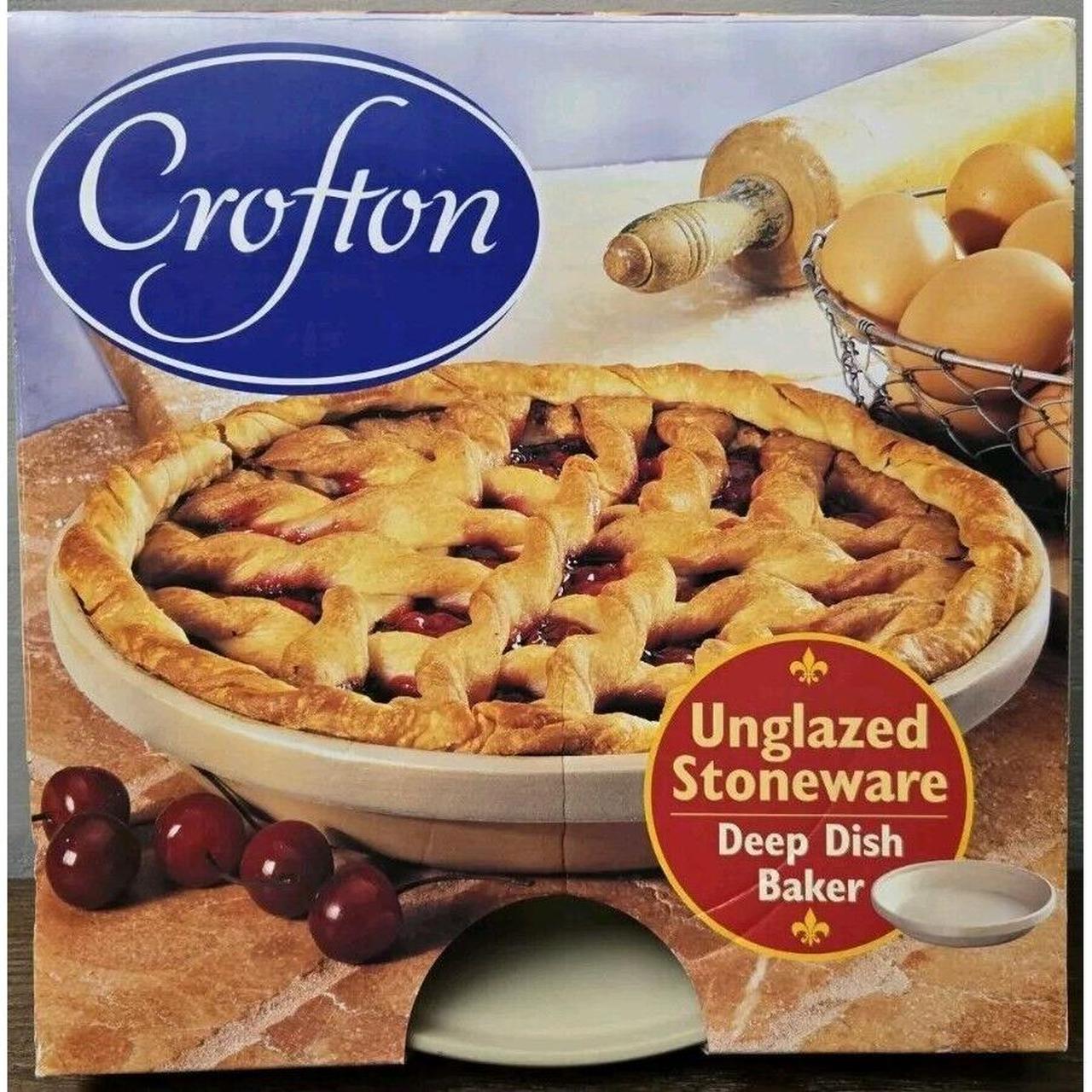 Crofton Unglazed Stoneware Deep Dish Baker 10 1/4" x... | Depop