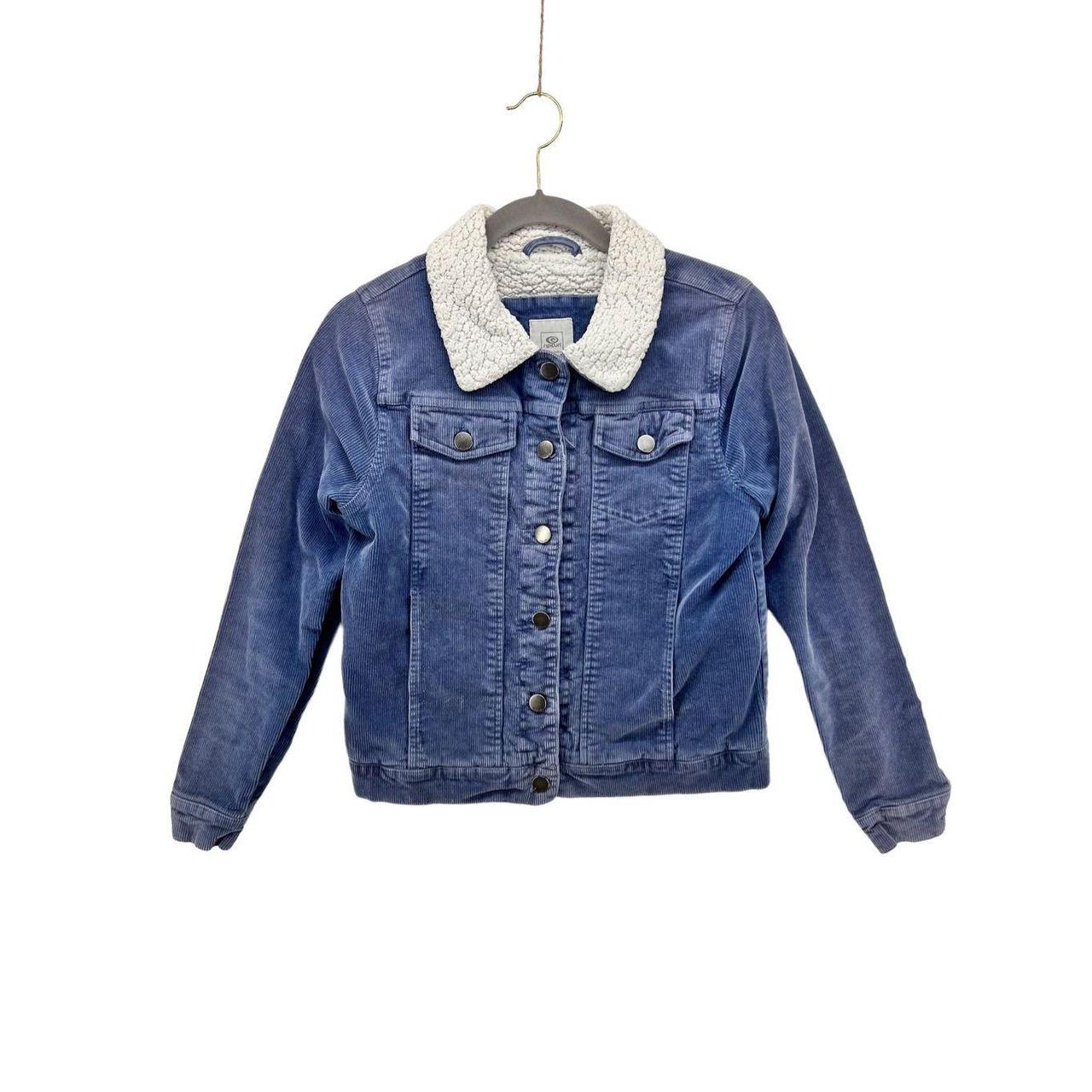 Rip Curl Men's Blue and Cream Jacket | Depop