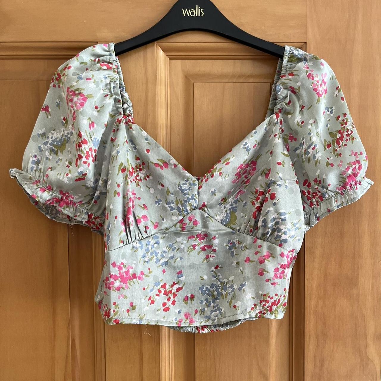 DV8 Crop Top, bust outline and cinching at the back,... - Depop