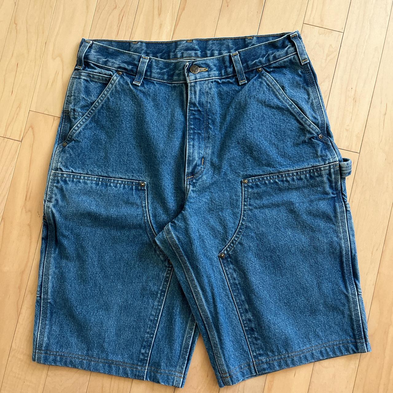carhartt double knee jorts size 33 you ain’t gon... - Depop