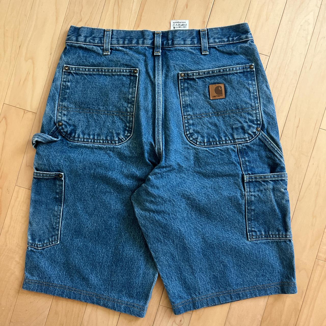 carhartt double knee jorts size 33 you ain’t gon... - Depop