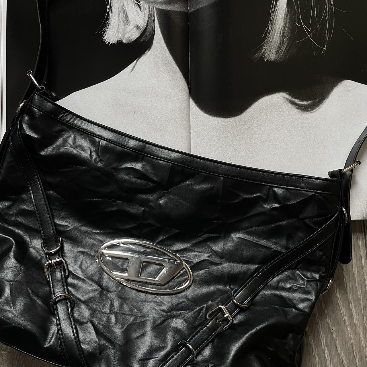 Brand New ; Unique Custom Design D bag ; ruffled... - Depop