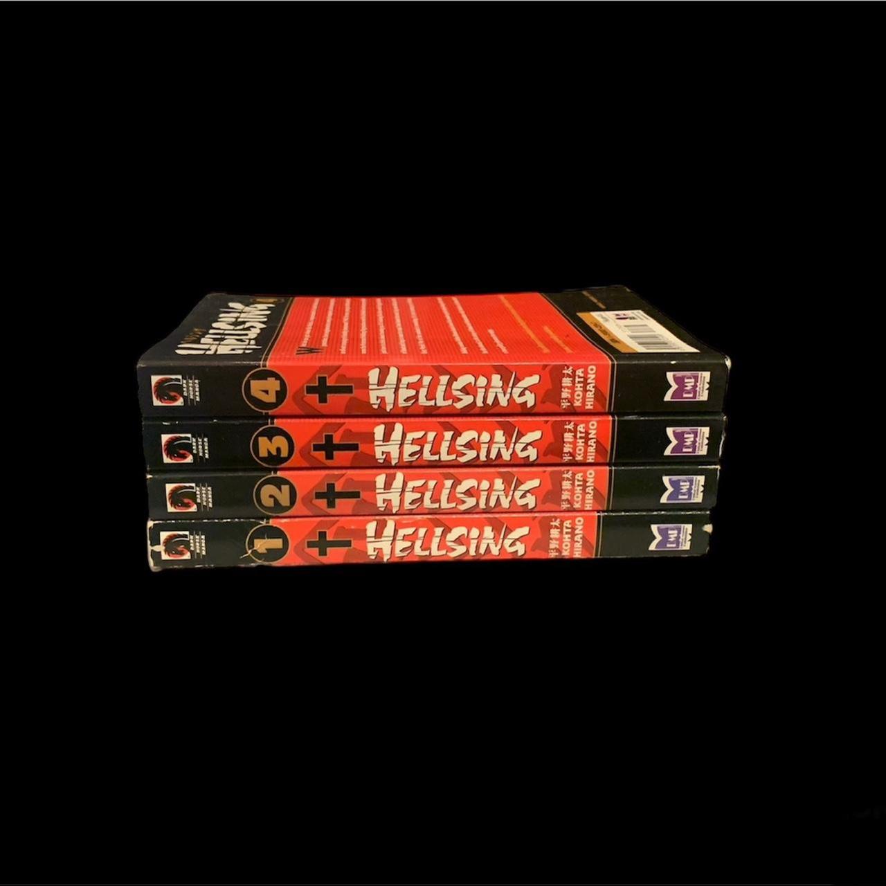 Hellsing Vol 1-4 Vol 1 has crease on cover - Depop