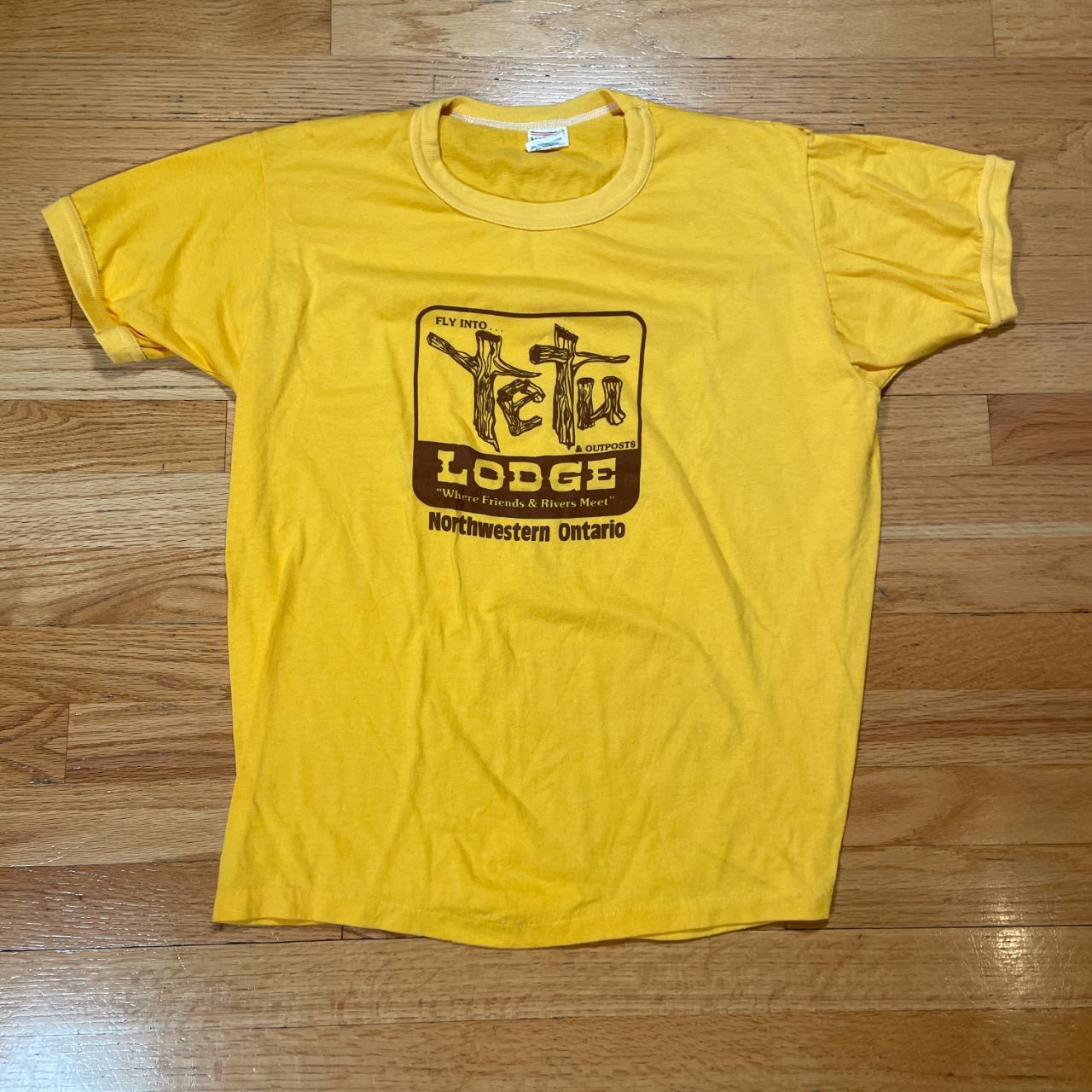 Vintage Tetu Lodge Northwestern Ontario 80s... - Depop