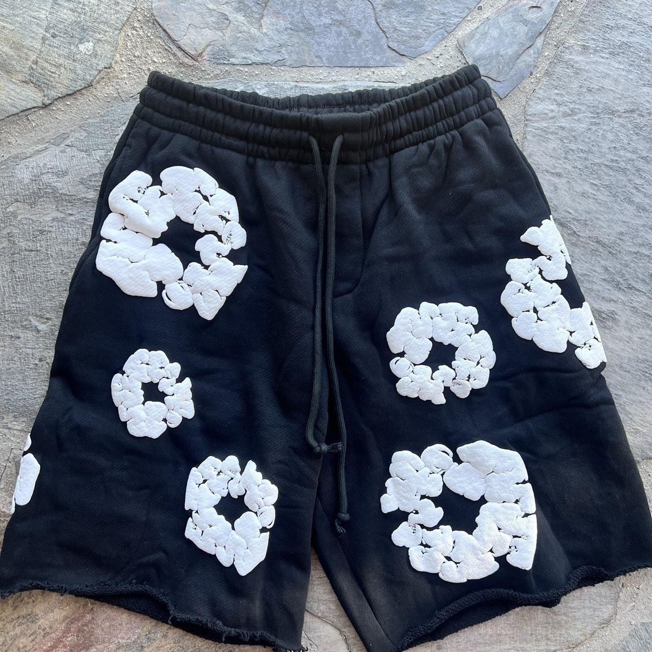 Denim Tears Shorts Black Size: Small (oversized)... - Depop