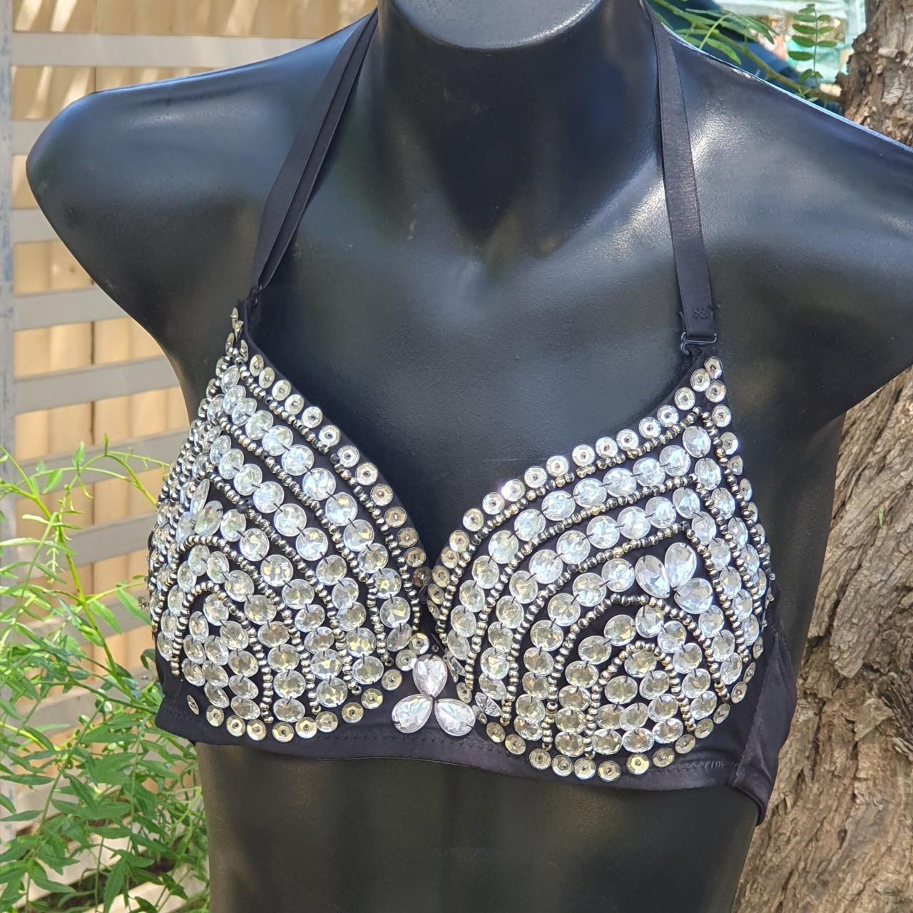 Belly dancer bra. This is a beautiful beaded bra.... - Depop