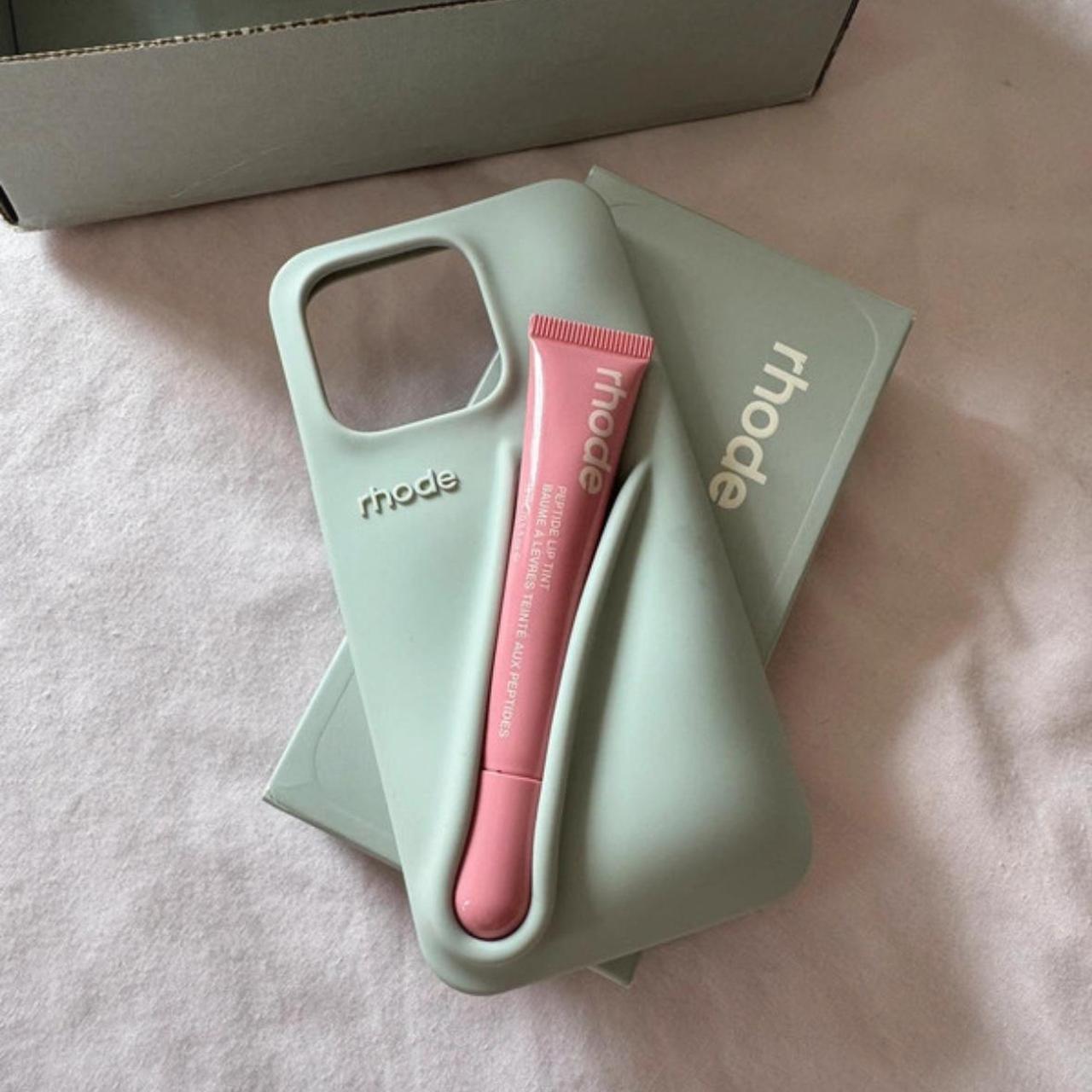 Rhode lip case for IPhone 15 pro. Lip gloss not... - Depop