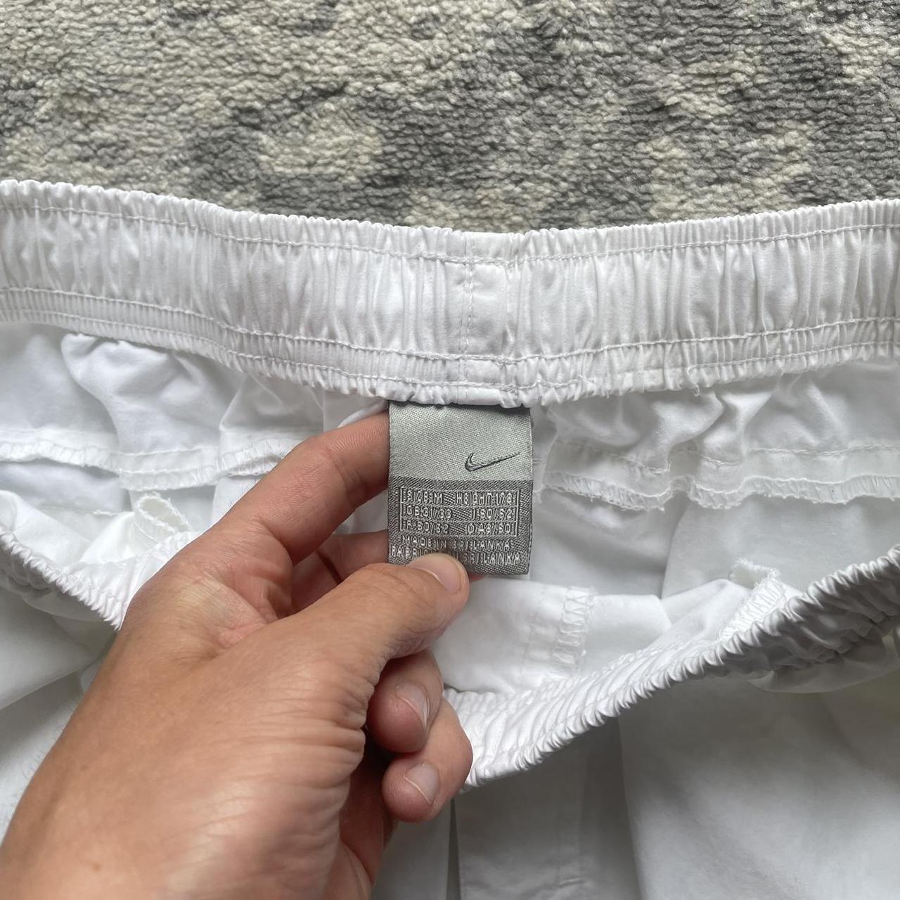 Vintage early 00s Nike 3/4 length shorts -... - Depop