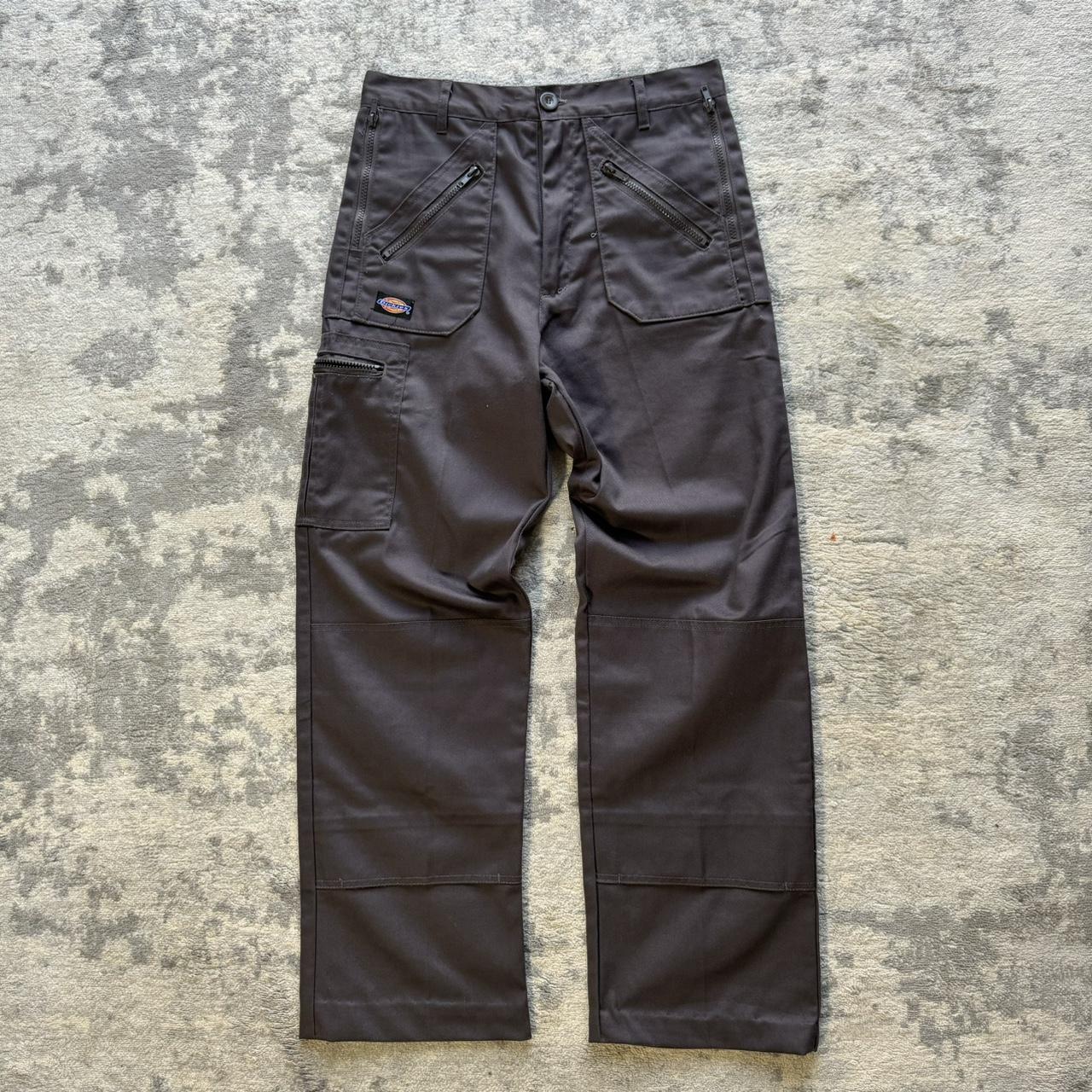 Dickies workwear pants Grey Size - Fits 28W best... - Depop
