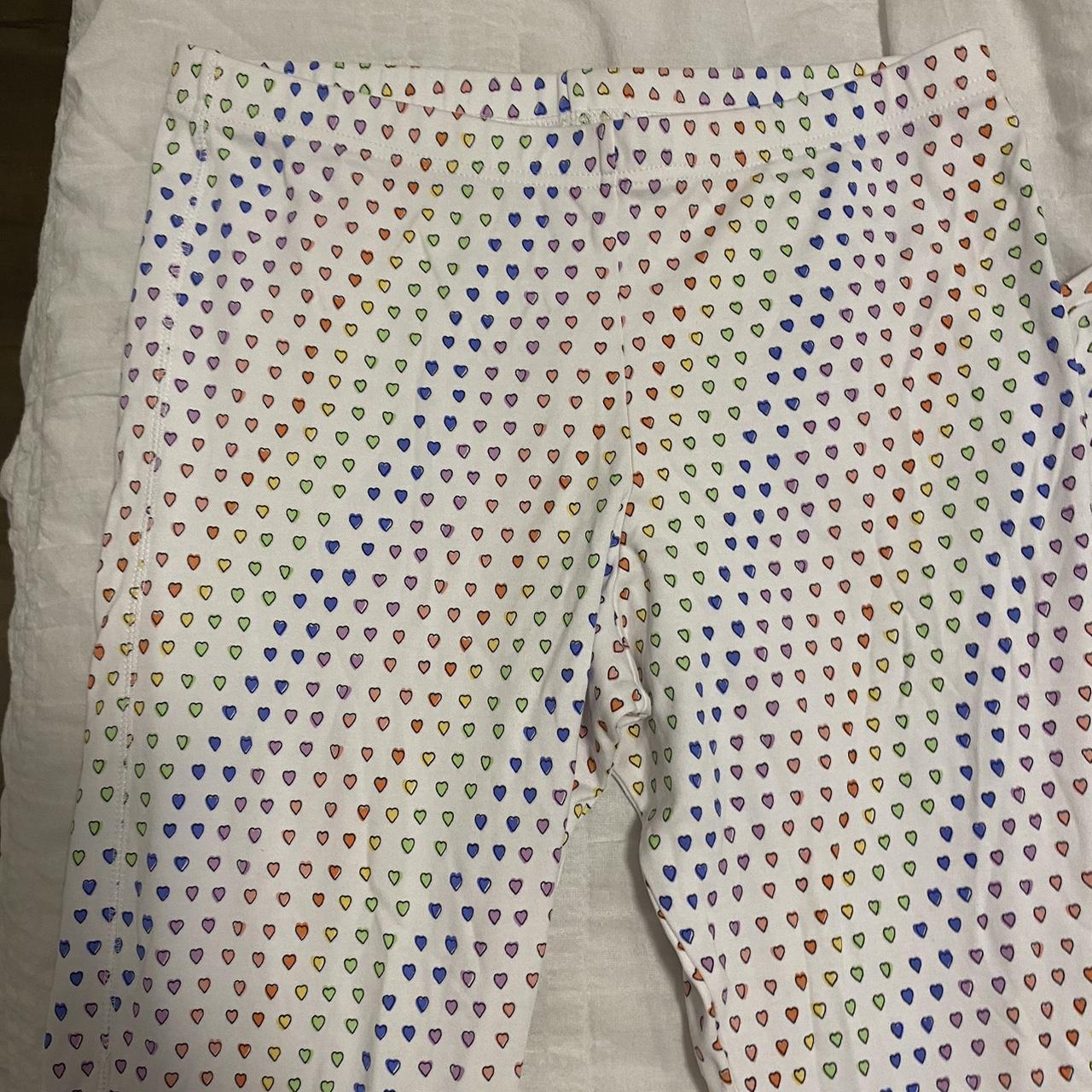 roller rabbit disco hearts pajamas - long sleeve -... - Depop