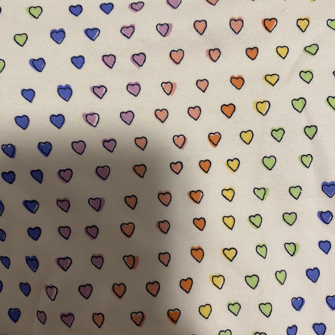 roller rabbit disco hearts pajamas - long sleeve -... - Depop