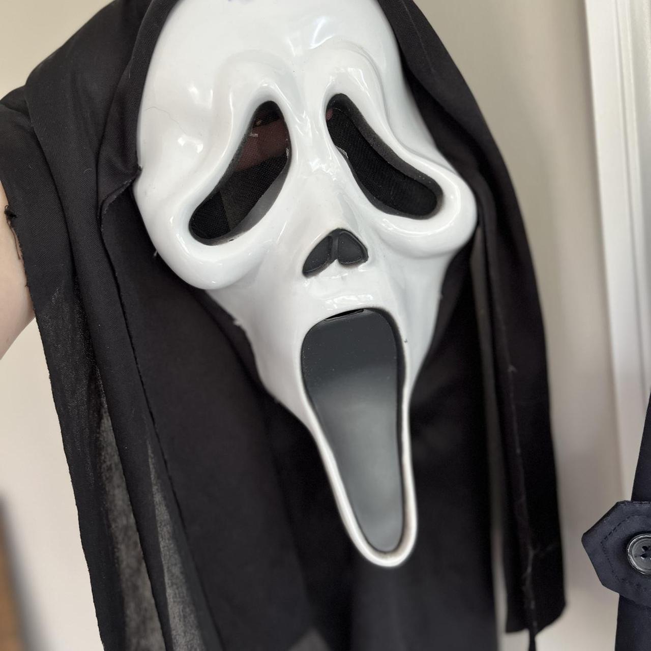 Scream Halloween mask with... | Depop