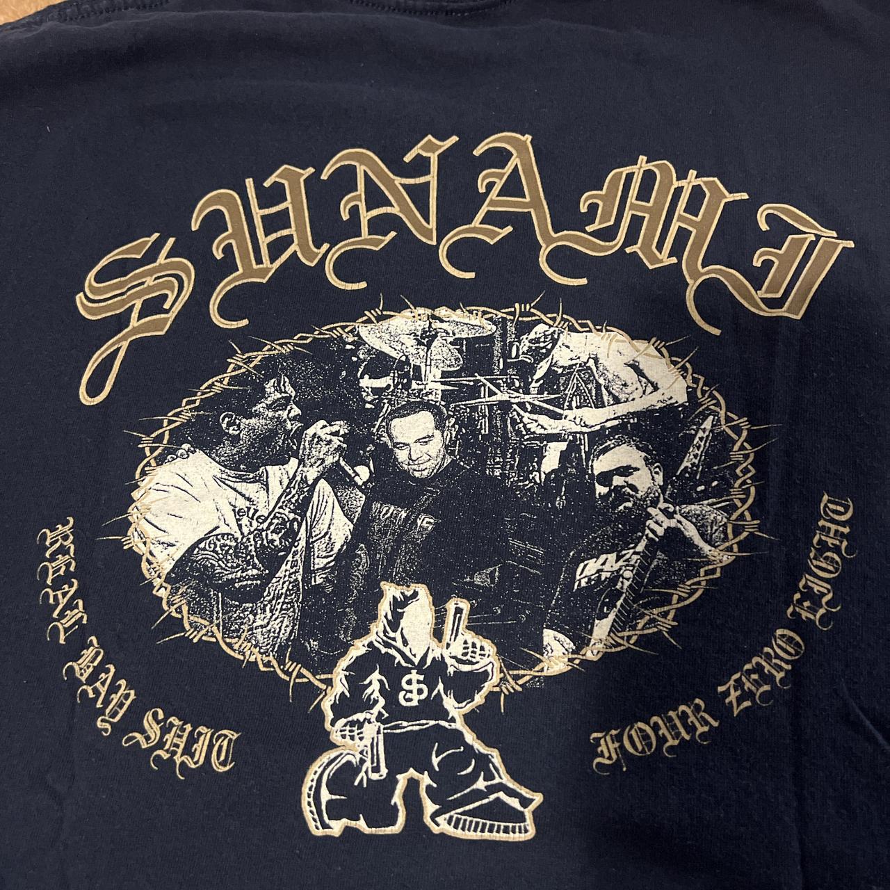 Sunami band tee. Printed on Gildan Heavy Cotton.... | Depop