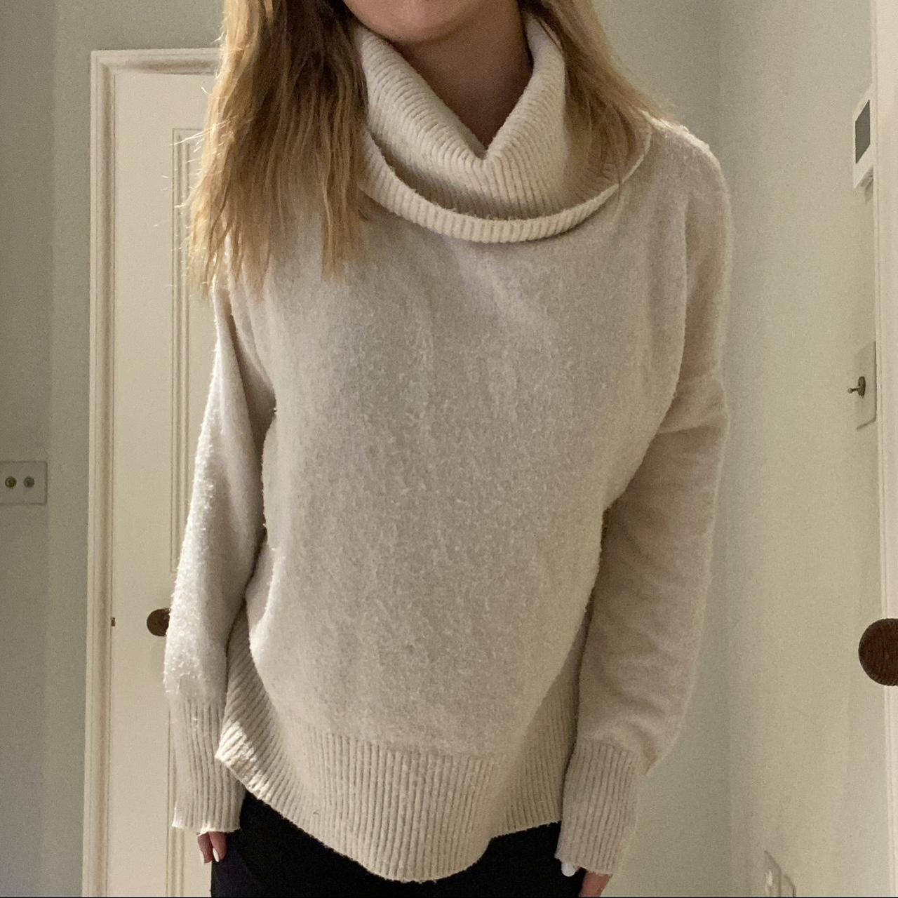 beige turtle neck - Depop