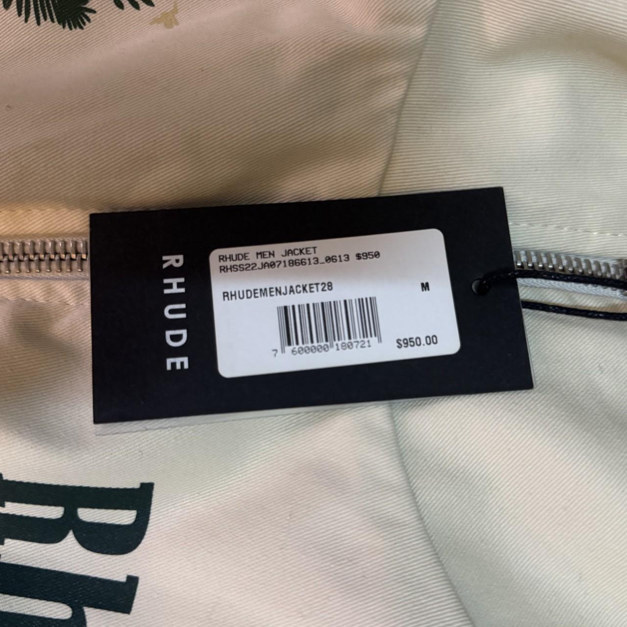 rhude palm logotipo jacket. crazy piece bought in... | Depop