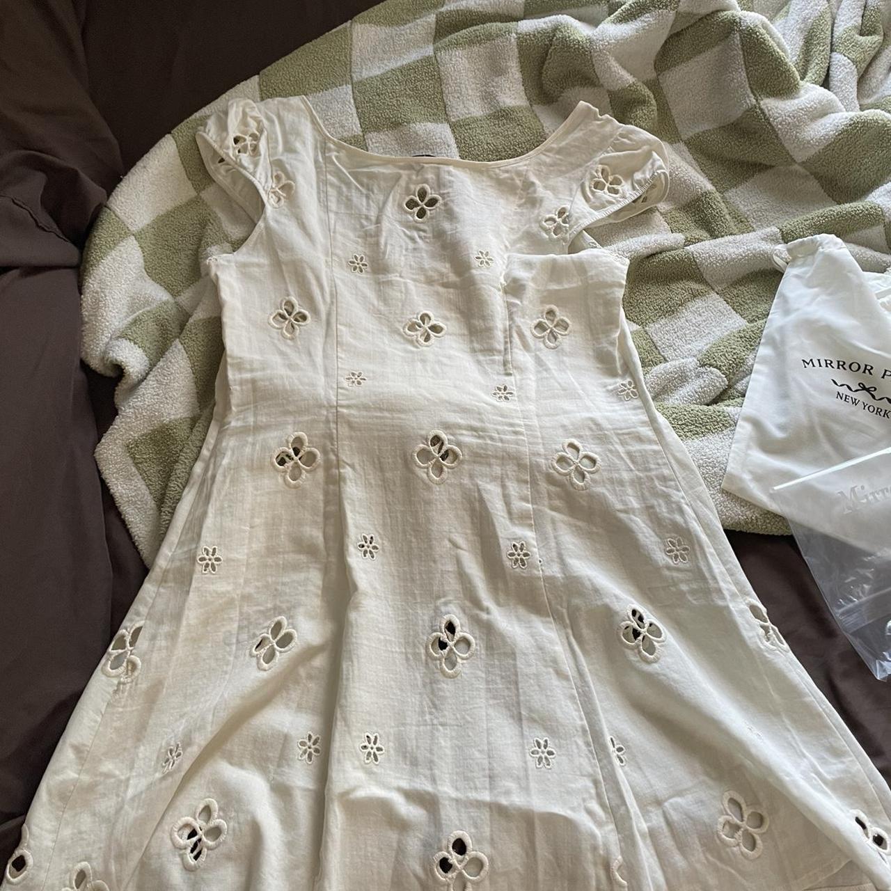 Mirror Palais Maria Micro Leite in White, size... - Depop