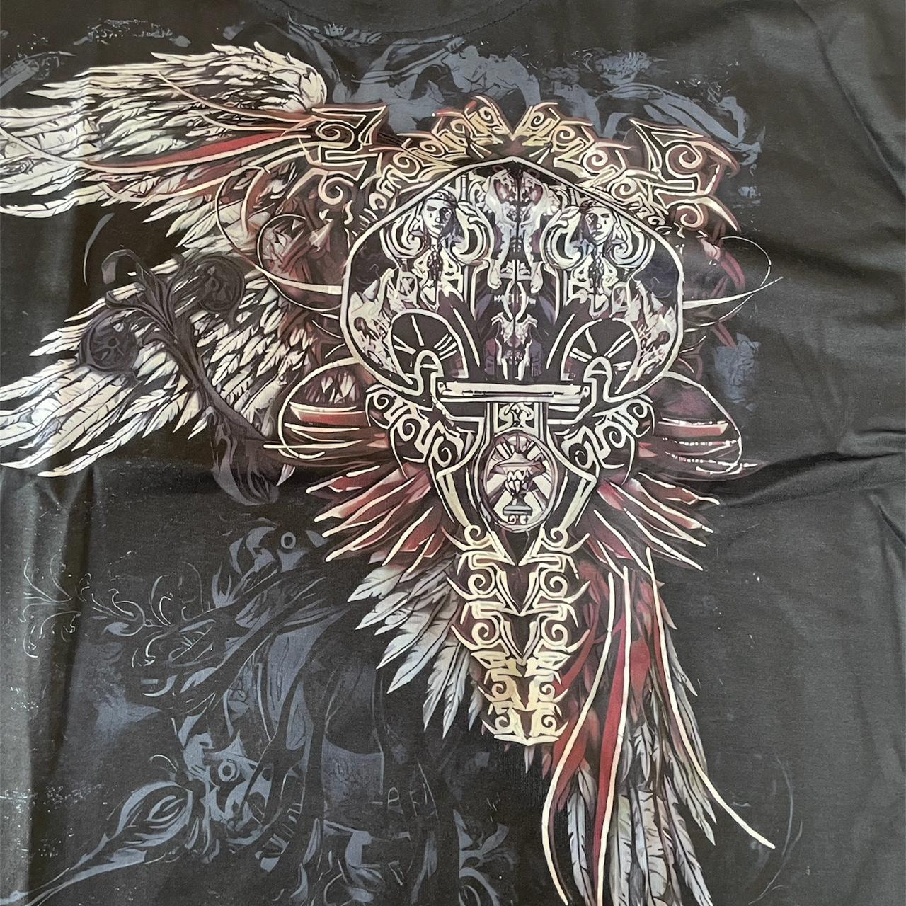 Grunge Emo Graphic Cross T Shirt ALL SIZES... - Depop