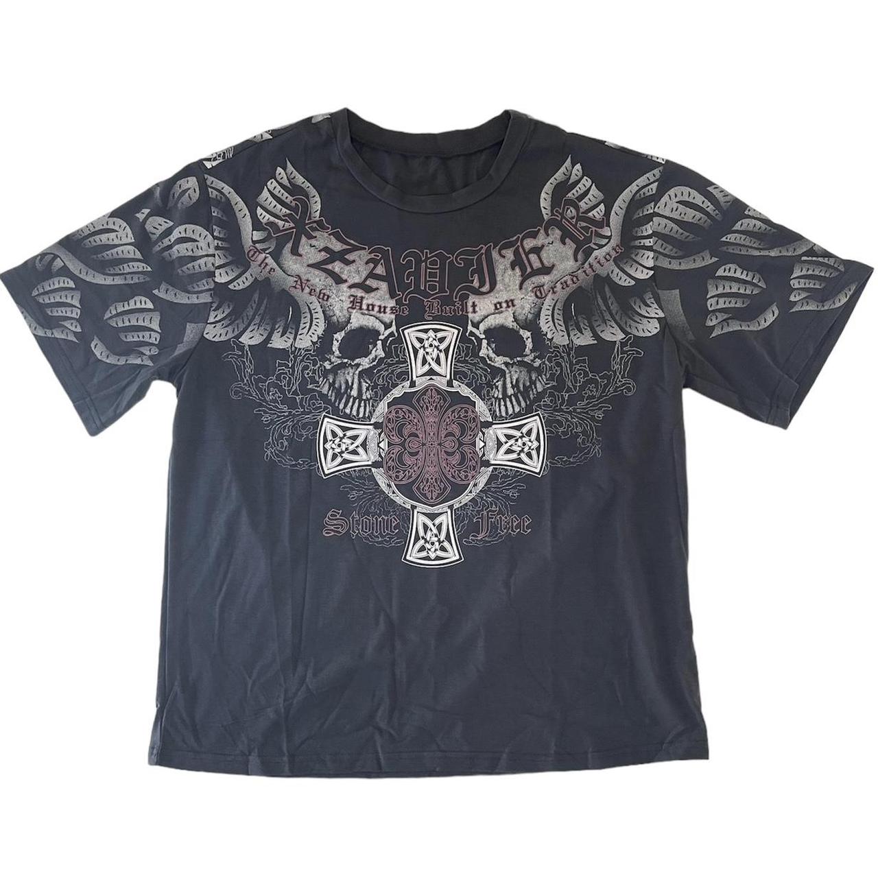 Grunge Emo Graphic T Shirt Size S M L... - Depop