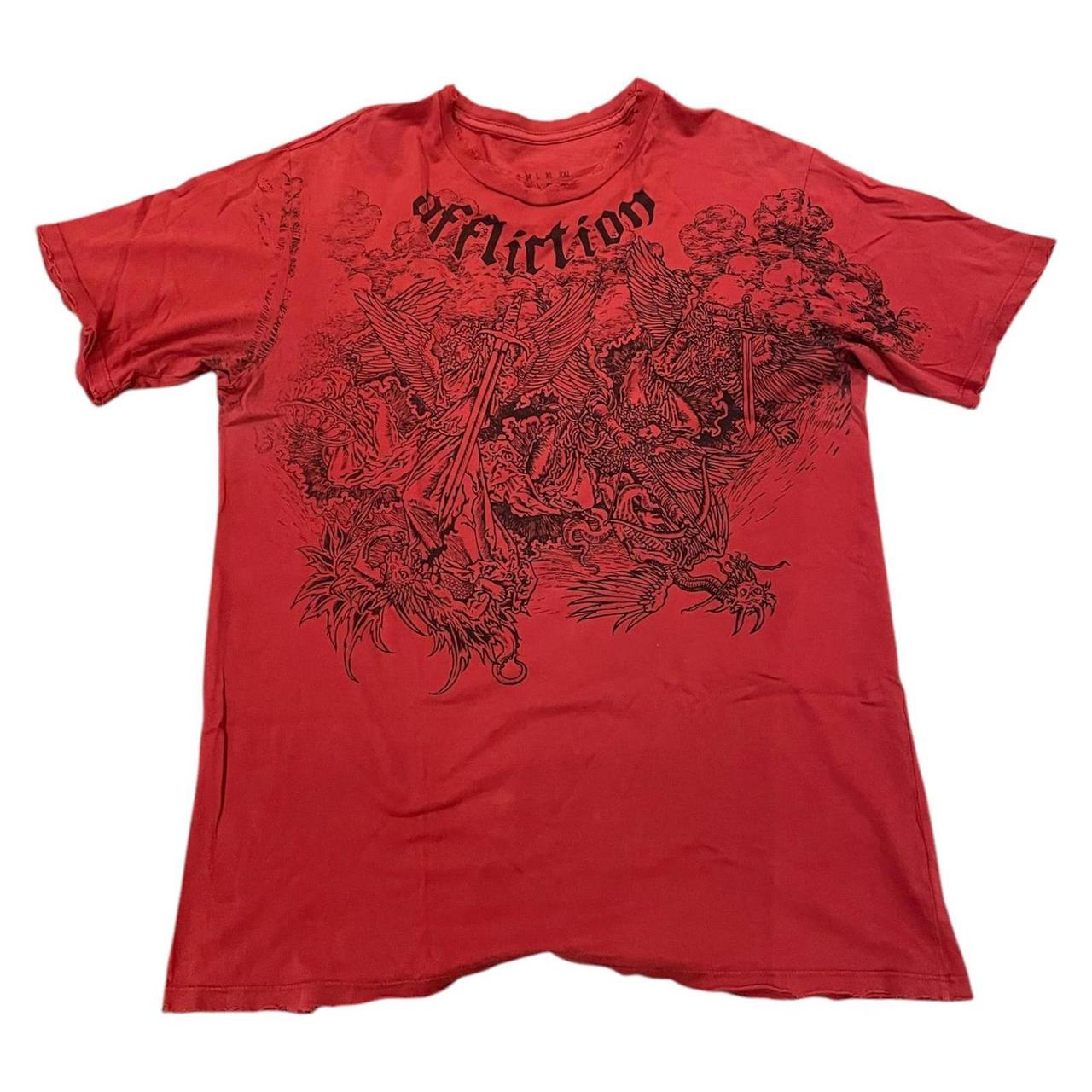 Affliction Graphic T-Shirt Affliction graphic... | Depop