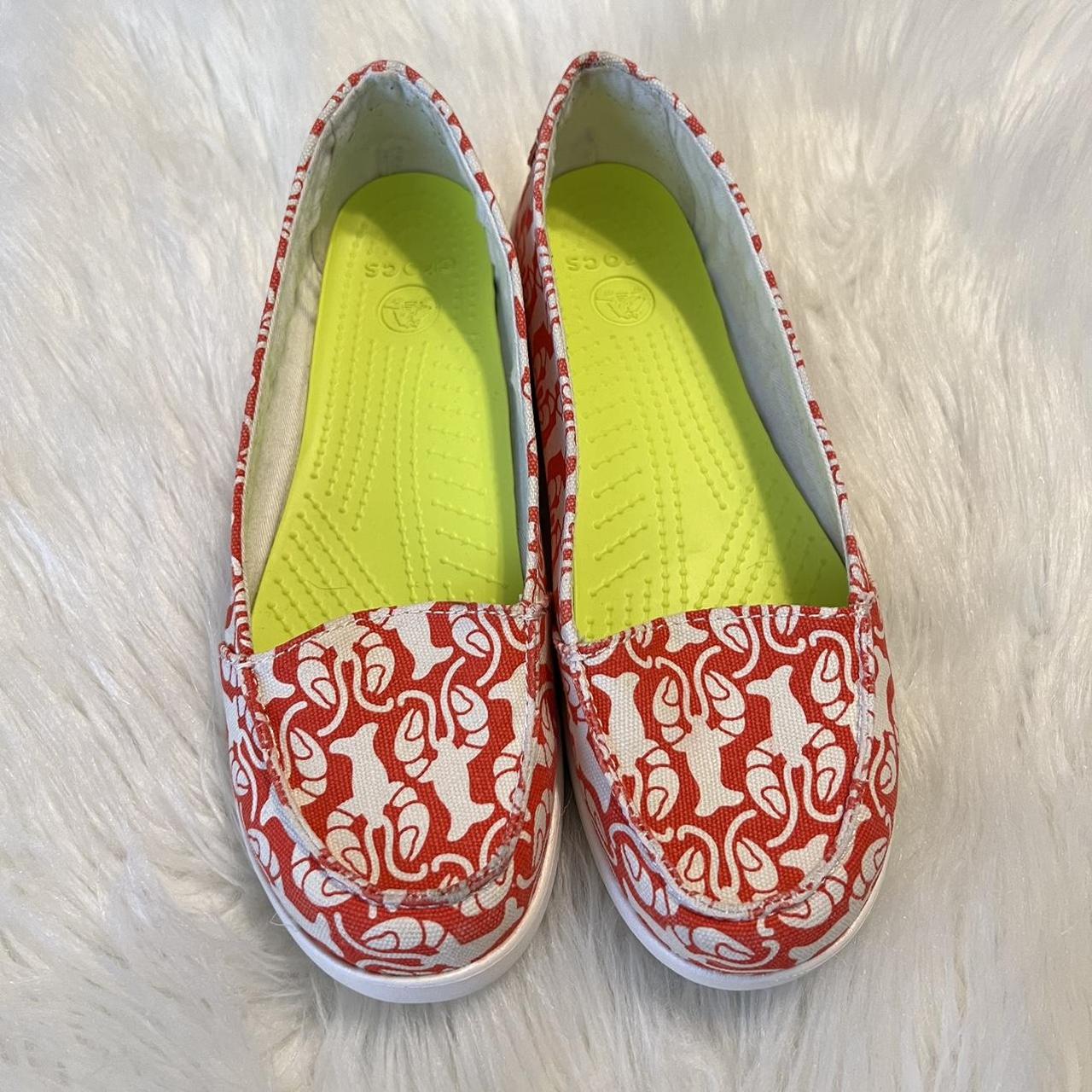 Crocs Slip on shoes Size 10 Lobster print These... - Depop