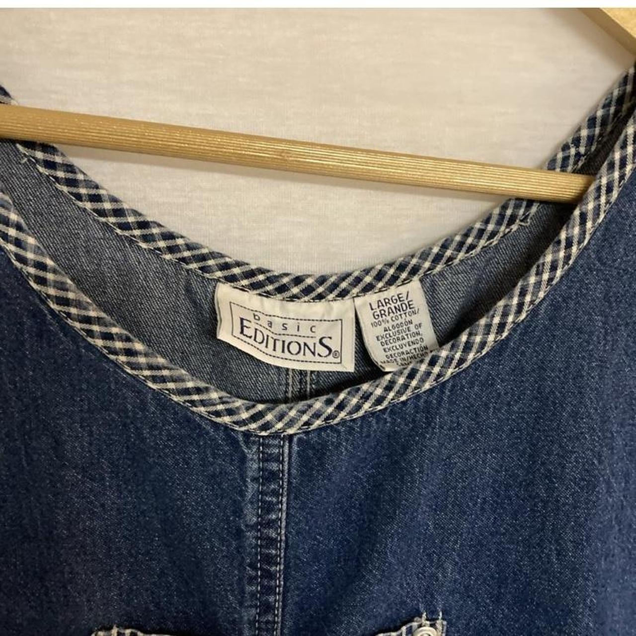 90s Classic Denim Frock 1990s Vintage This frock is... - Depop