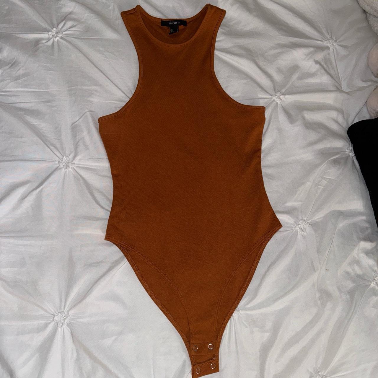 Brown bodysuit - Depop