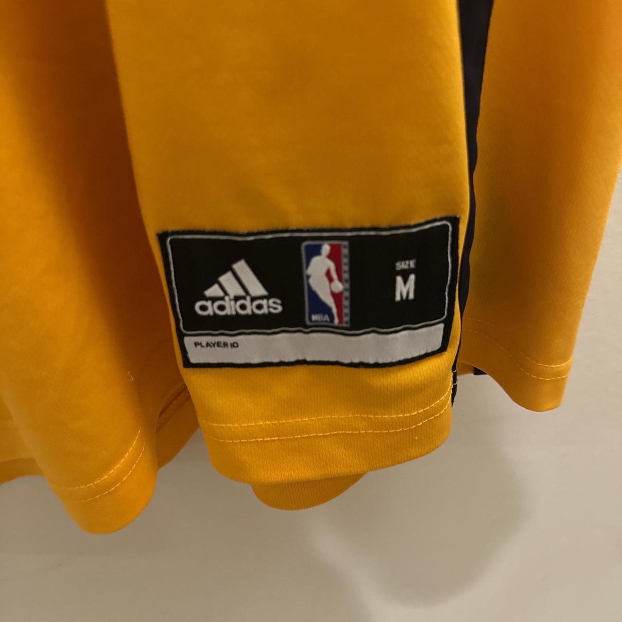 Paul George Pacers Black Yellow Jersey Adidas Size... | Depop