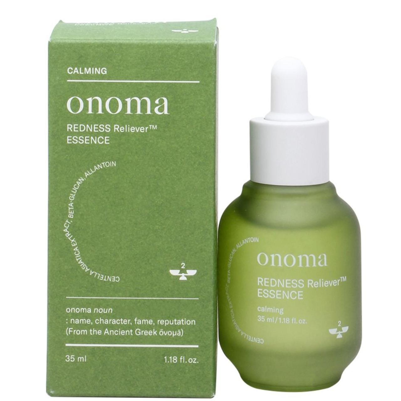 ONOMA CALMING REDNESS RELIEVER ESSENCE STYLE #:... - Depop