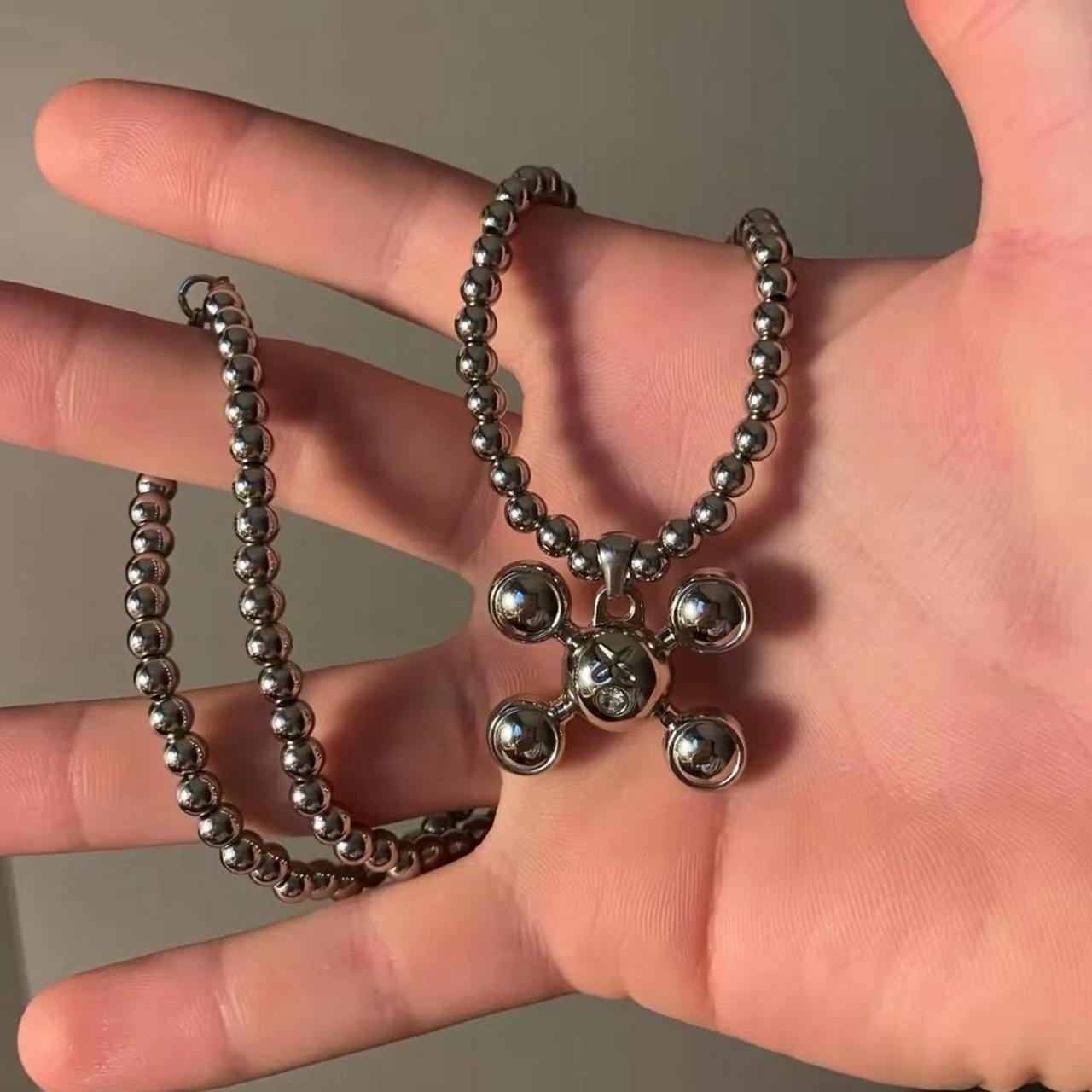 Stainless Steel Chain length: Around 20” #homer... | Depop