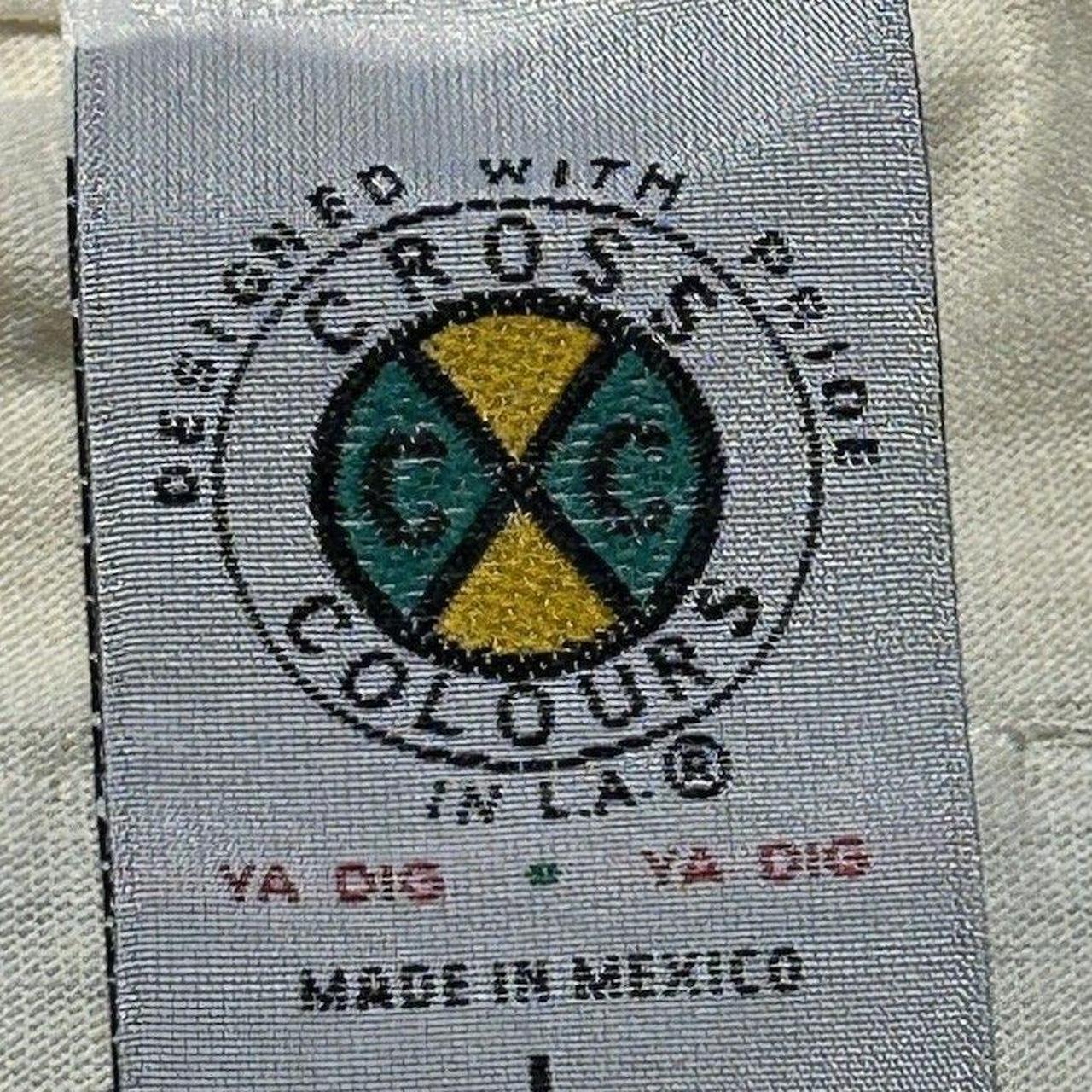 Authentic Cross Colours classic logo tee in a... | Depop