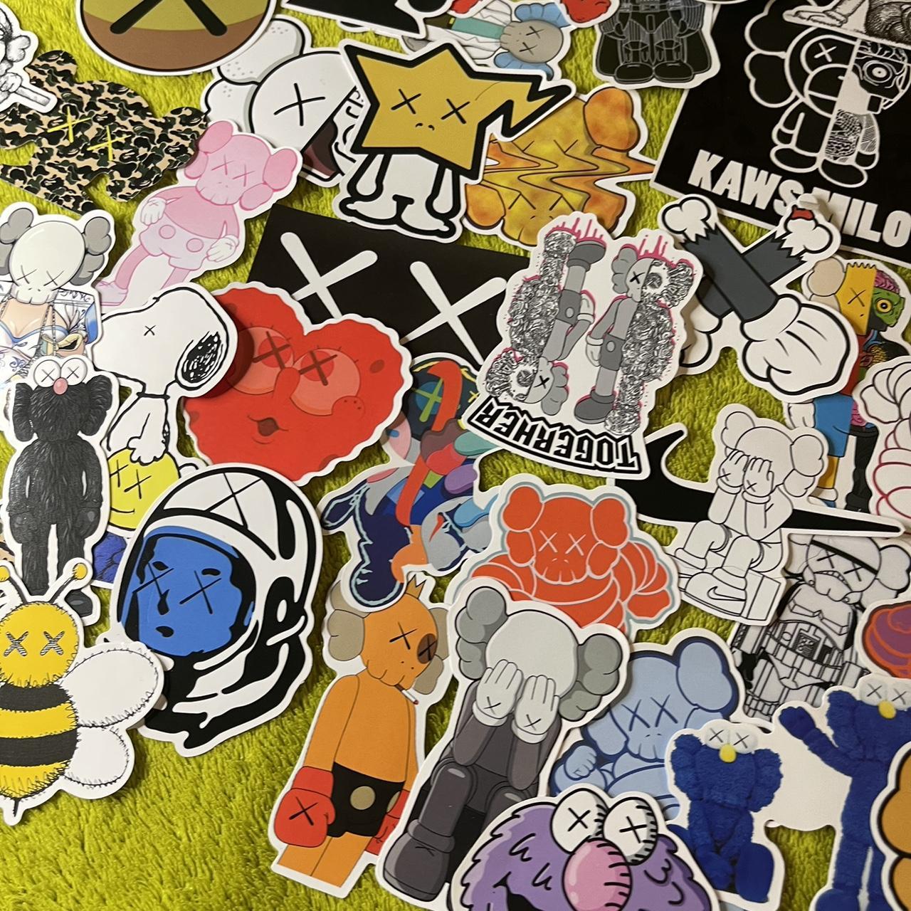 Kaws Multi Stickers | Depop