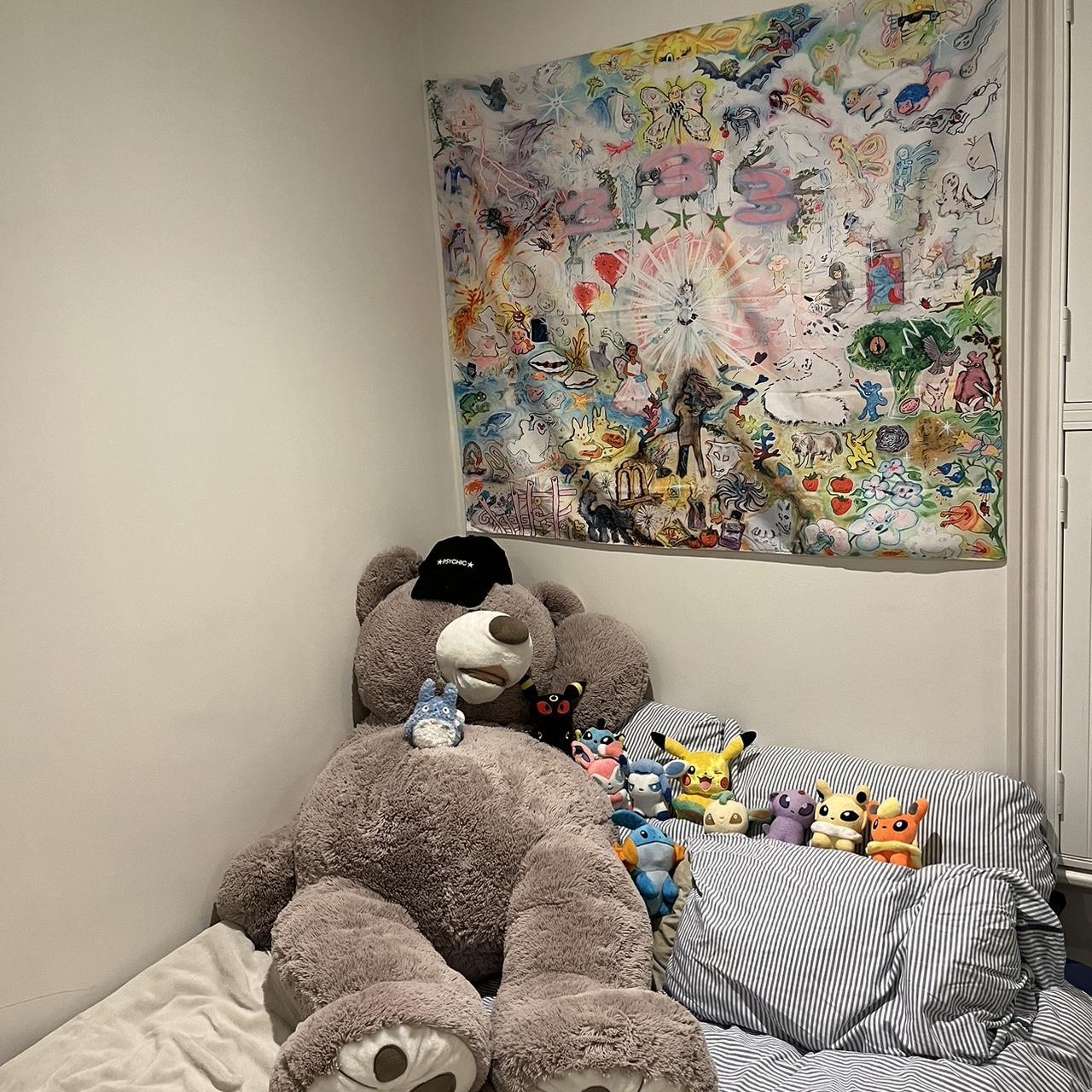 bladee 333 tapestry cop one at -... - Depop