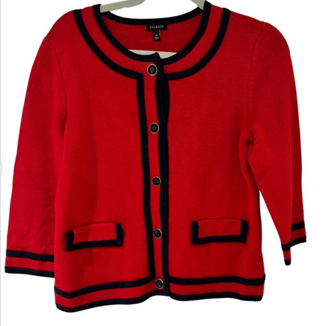 Elevate your style with this Pre-Loved Talbots Red... - Depop