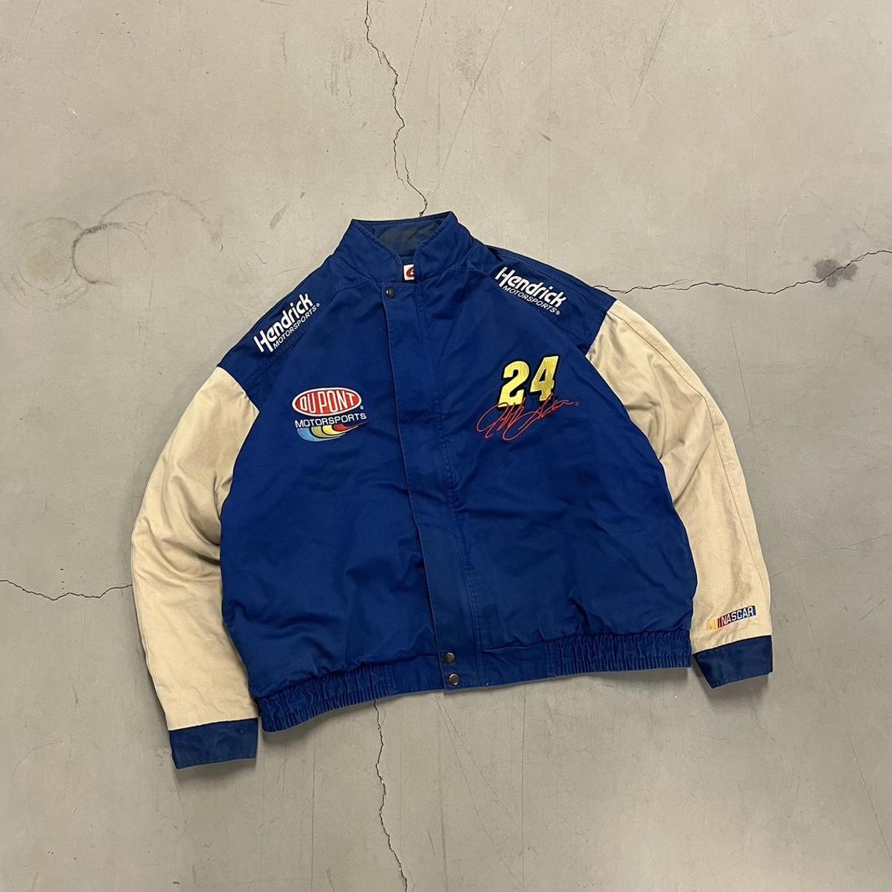 NASCAR Men's Blue Jacket | Depop