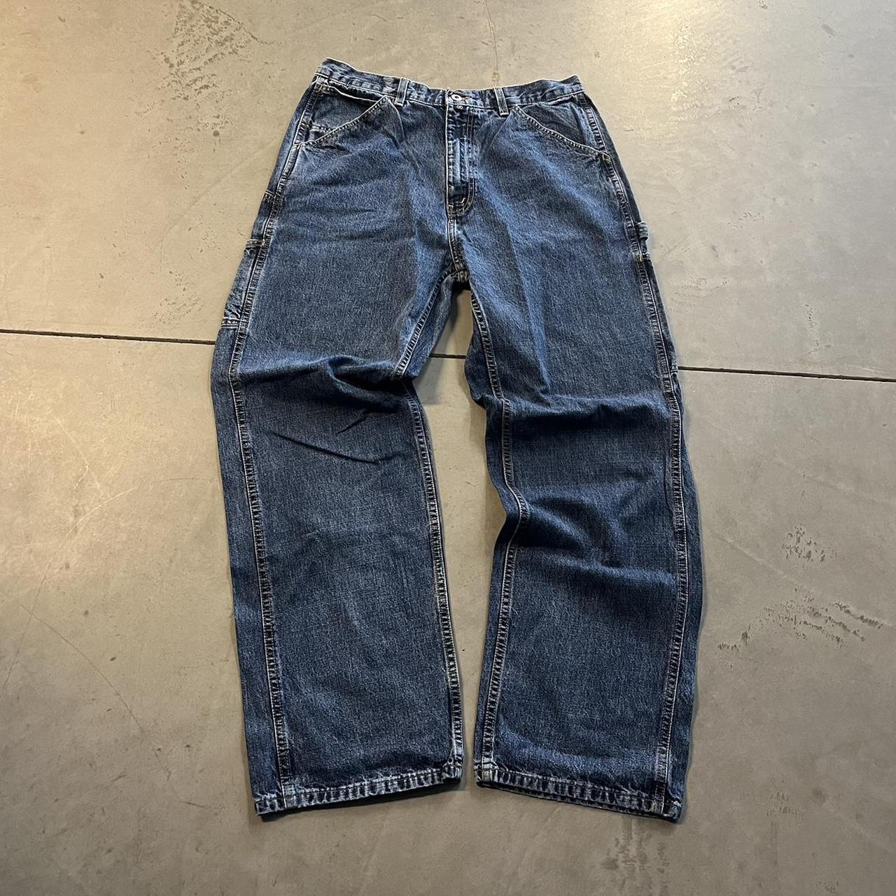 Vintage 90’s Nautica Carpenter Baggy Jeans Size:... - Depop