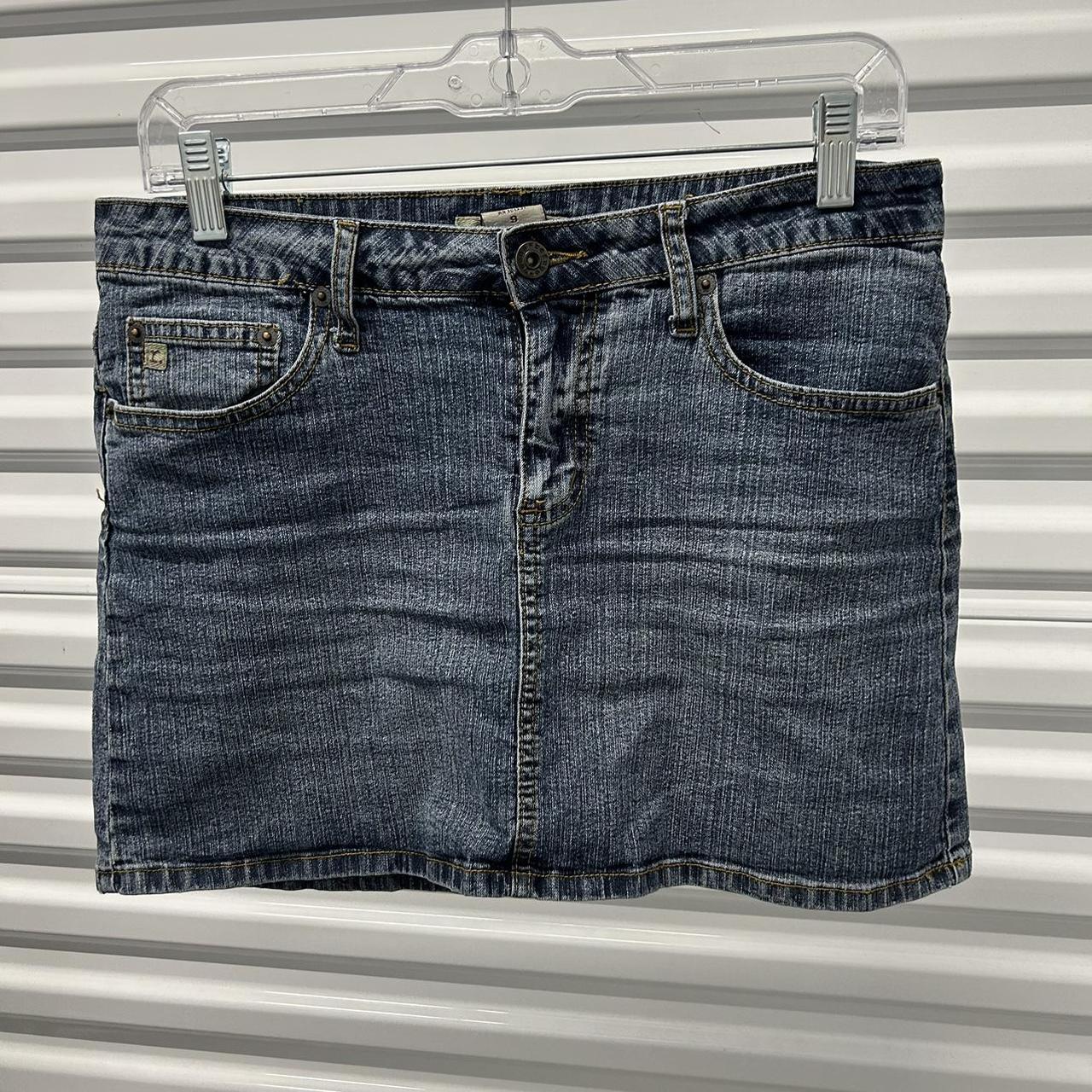 Refuge Denim Mini Skirt Measurements Waist 29 Depop