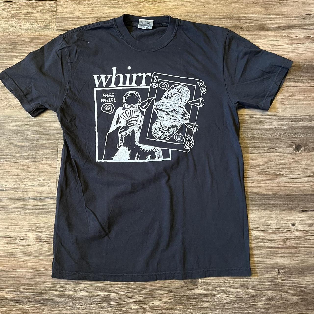 Whirr printed on comfort colors 1717 black brand... - Depop