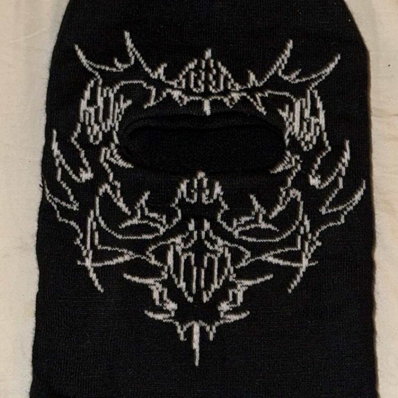 ASCENSION BALACLAVA MASK knitted, y2k graphic *sold... - Depop