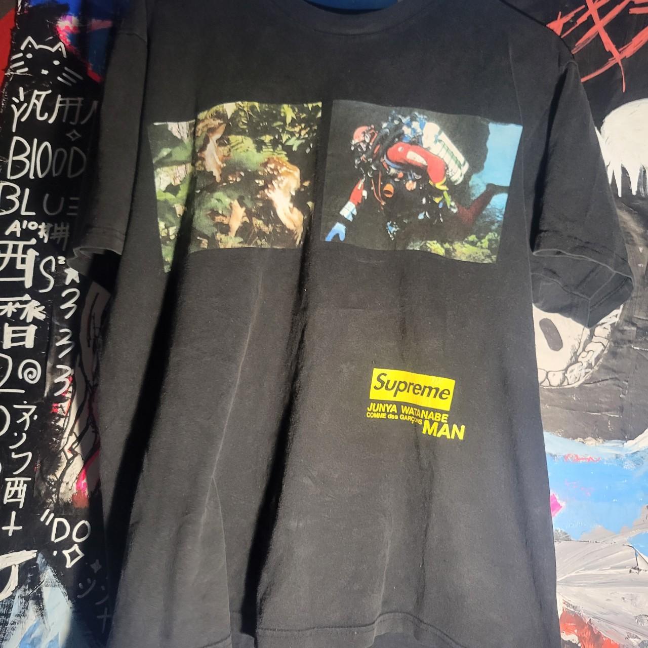 Supreme JUNYA WATANABE CDG MAN Nature Tee SIZE... - Depop