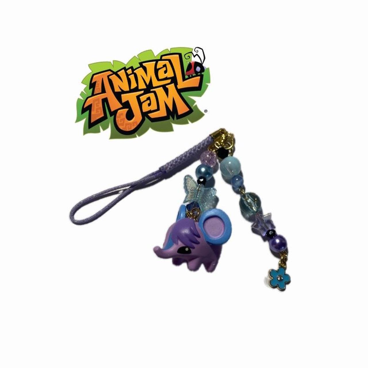 Handmade Animal Jam phone charm/keychain 🐾 Little... - Depop
