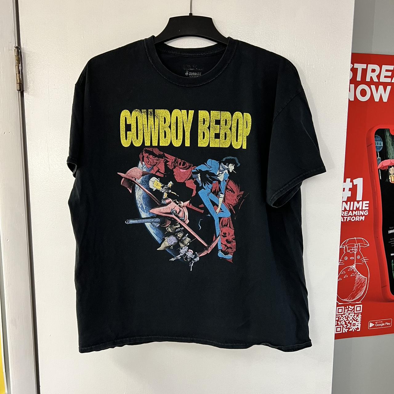 Black Vintage cowboy Bebop t-shirt - Depop